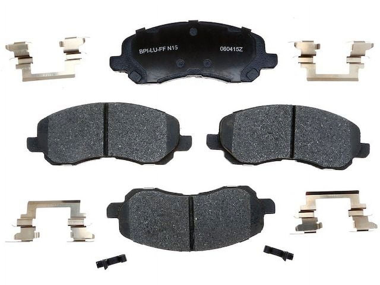 Front Brake Pad Set - Compatible with 2003 - 2004, 2007 - 2020 ...