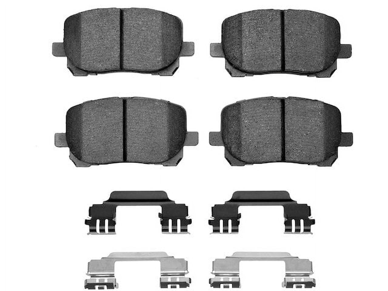 Front Brake Pad Set - Compatible with 2003 - 2008 Pontiac Vibe 2004 ...