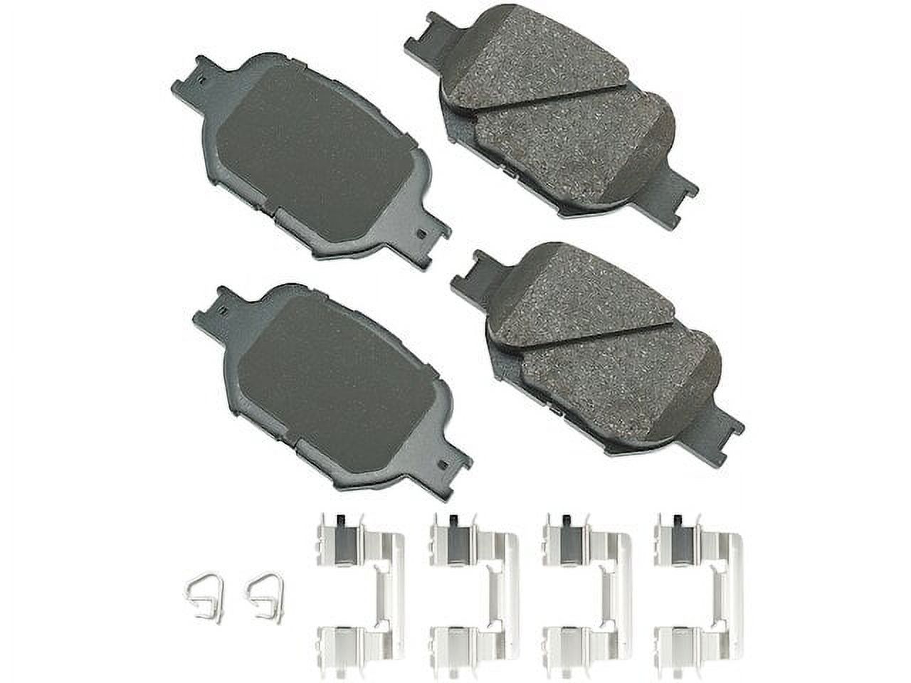 Front Brake Pad Set - Compatible with 2005 - 2010 Scion tC 2.4L 4 ...