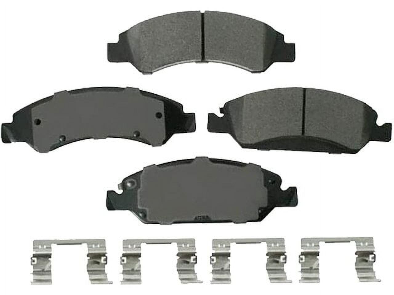 Front Brake Pad Set - Compatible with 2005 - 2018 GMC Sierra 1500 2006 ...