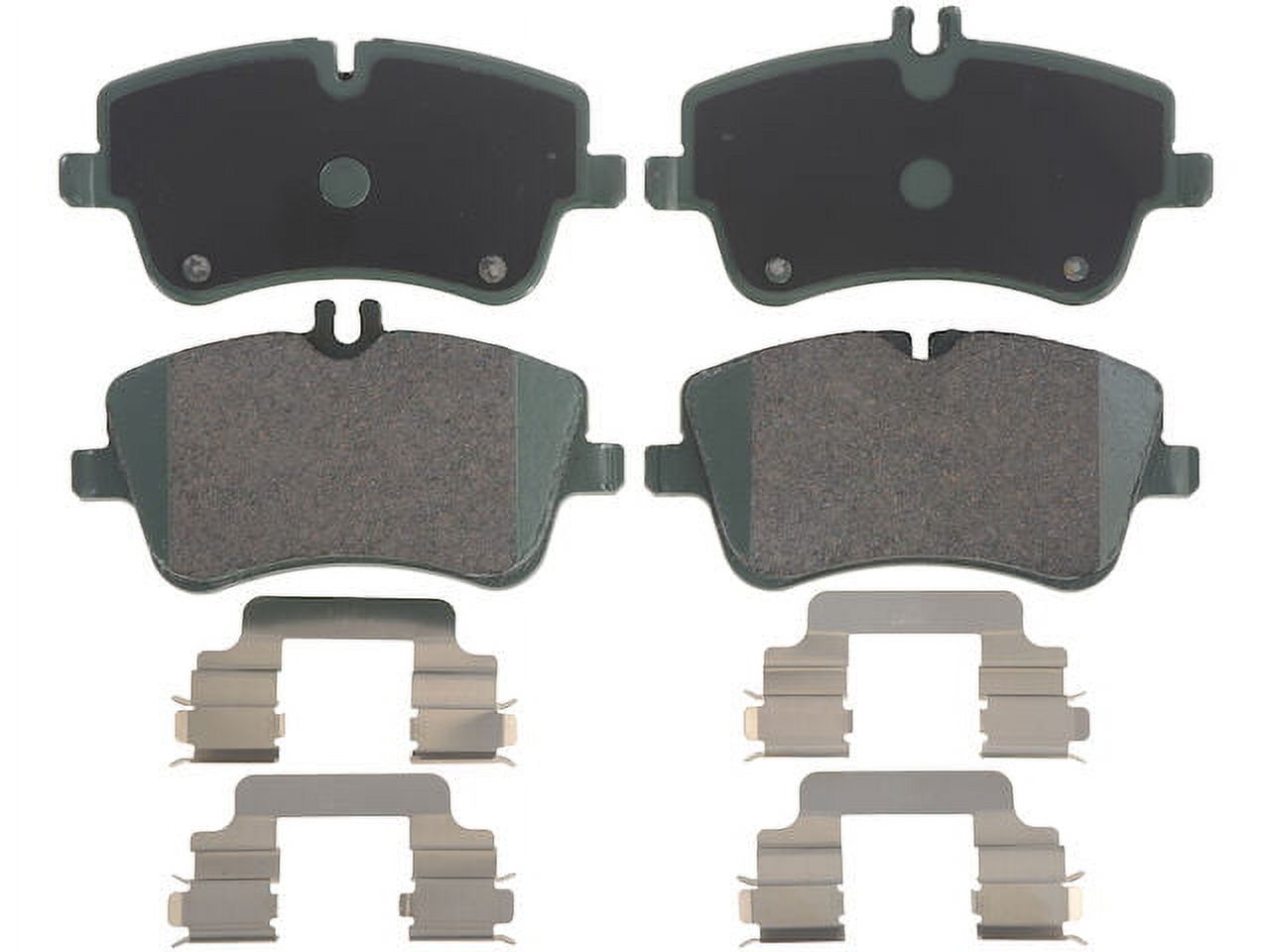 Front Brake Pad Set - Compatible with 2006 - 2007 Mercedes-Benz C280 ...