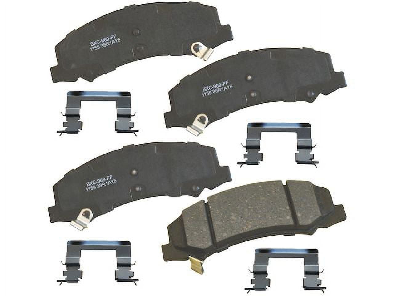 Front Brake Pad Set - Compatible with 2006 - 2011 Cadillac DTS 2007 ...