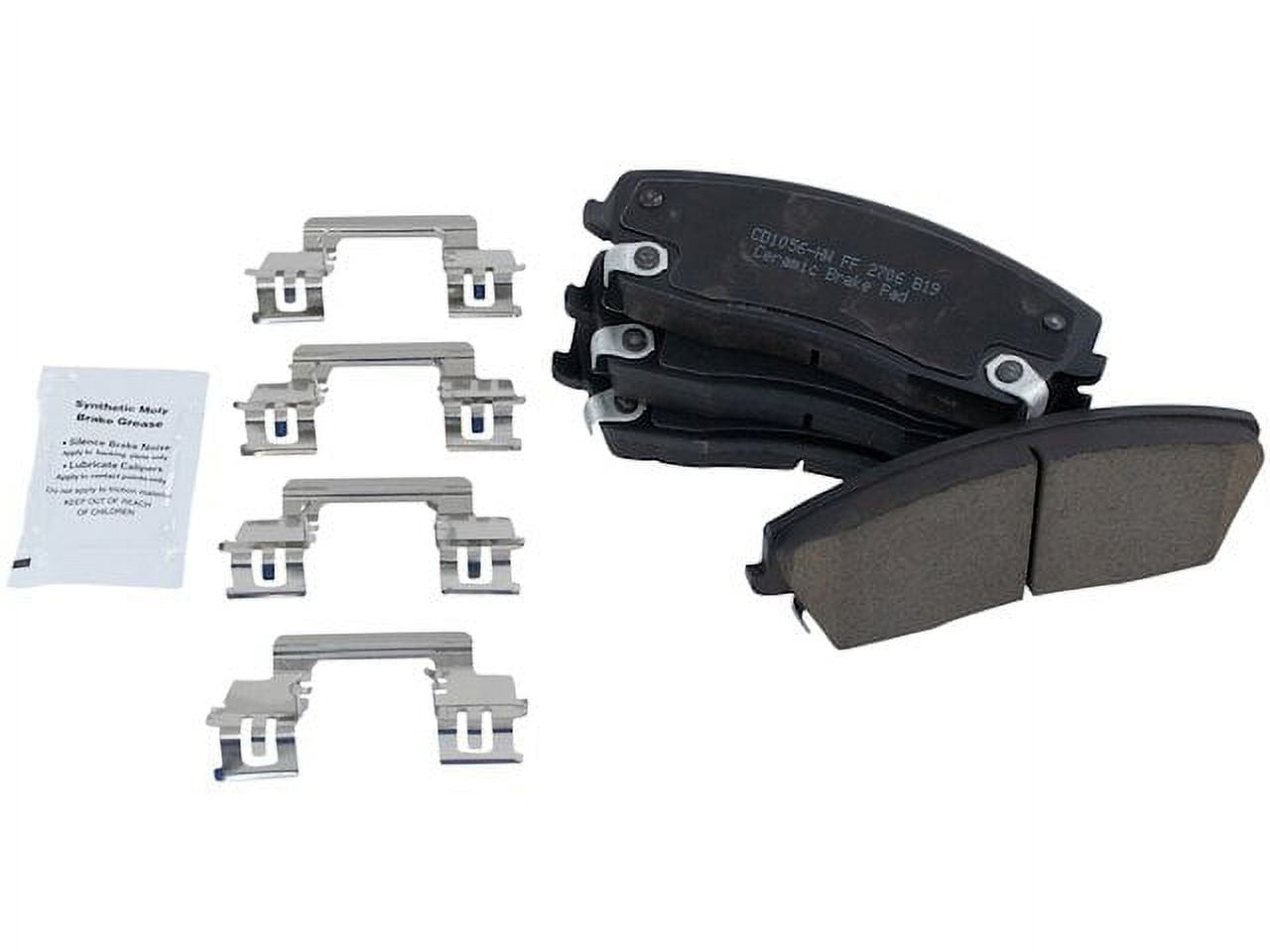 Front Brake Pad Set - Compatible with 2006 - 2020 Dodge Charger SXT RWD ...