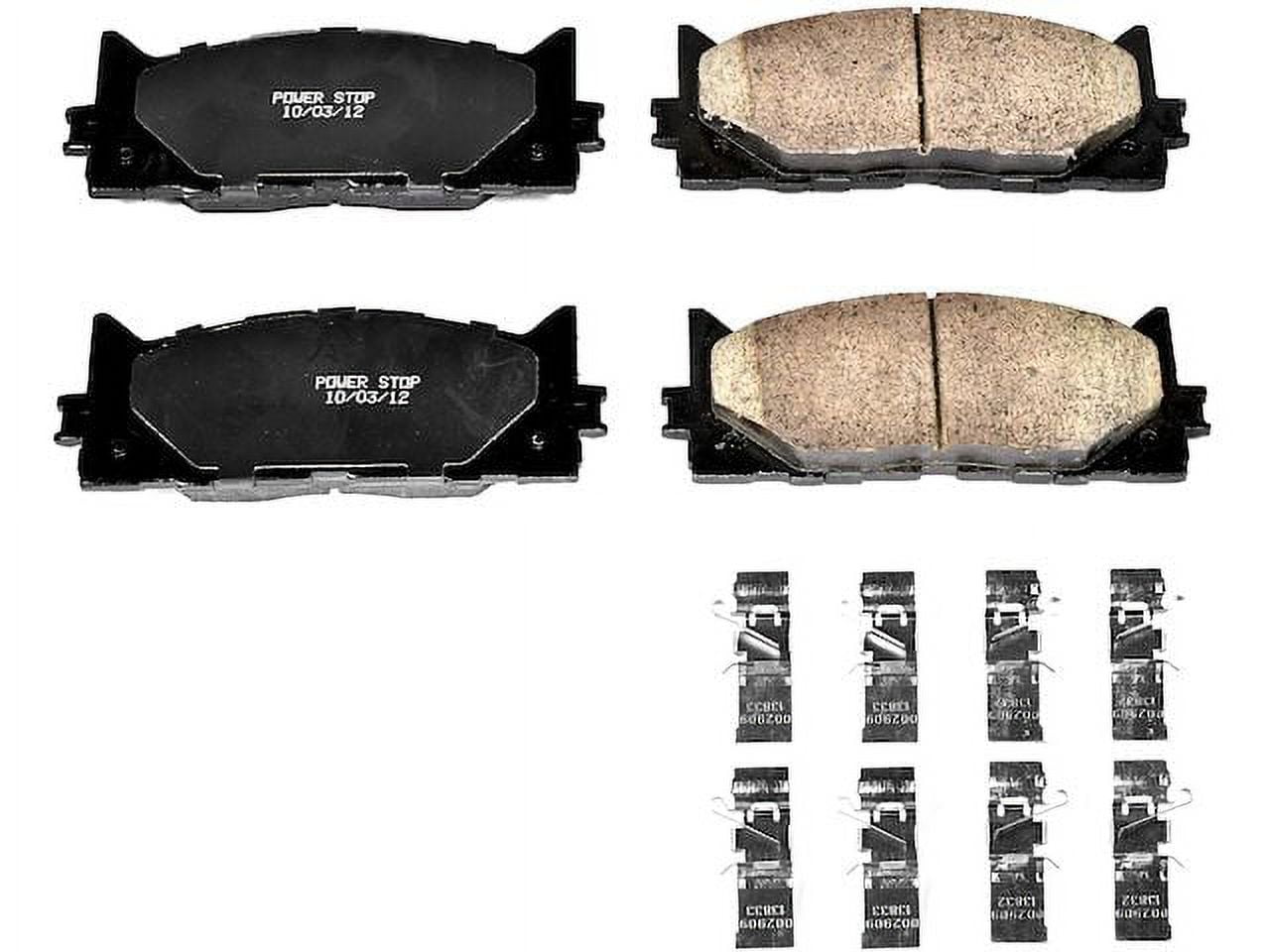 Front Brake Pad Set - Compatible with 2007 - 2017 Toyota Camry 2008 ...