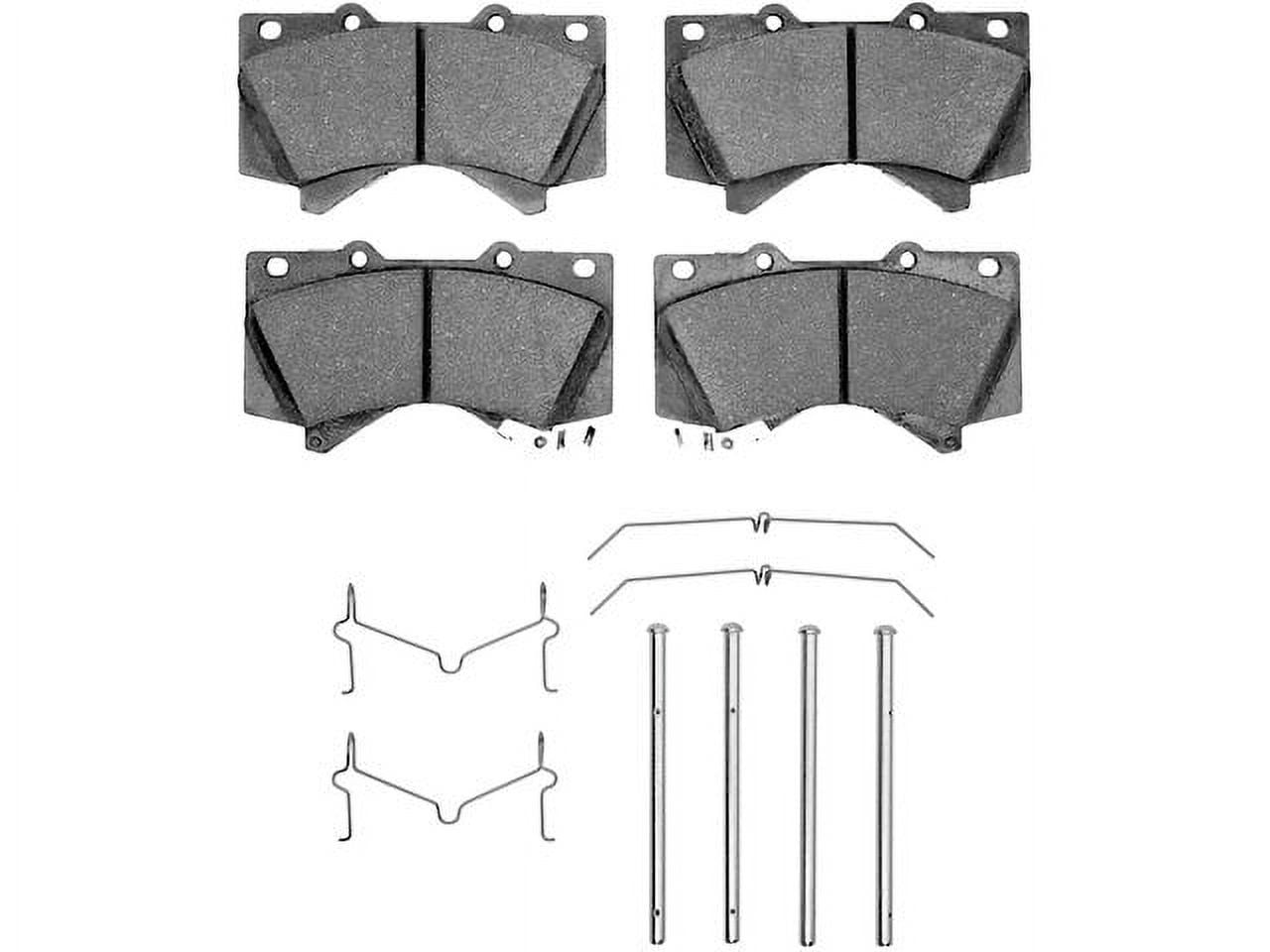 Front Brake Pad Set - Compatible with 2007 - 2021 Toyota Tundra 2008 ...