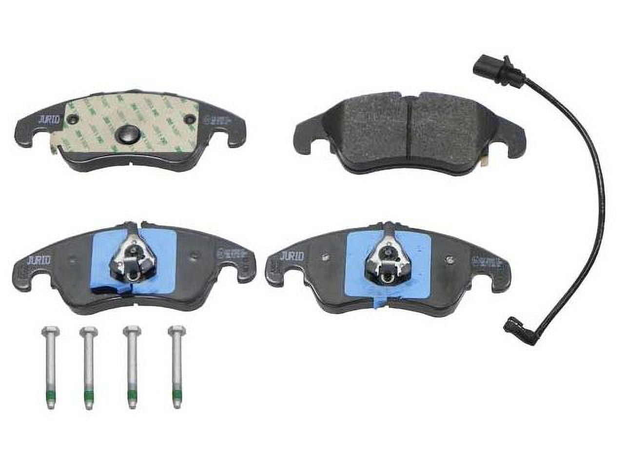 Front Brake Pad Set - Compatible with 2009 - 2016 Audi A4 Quattro 2010 ...