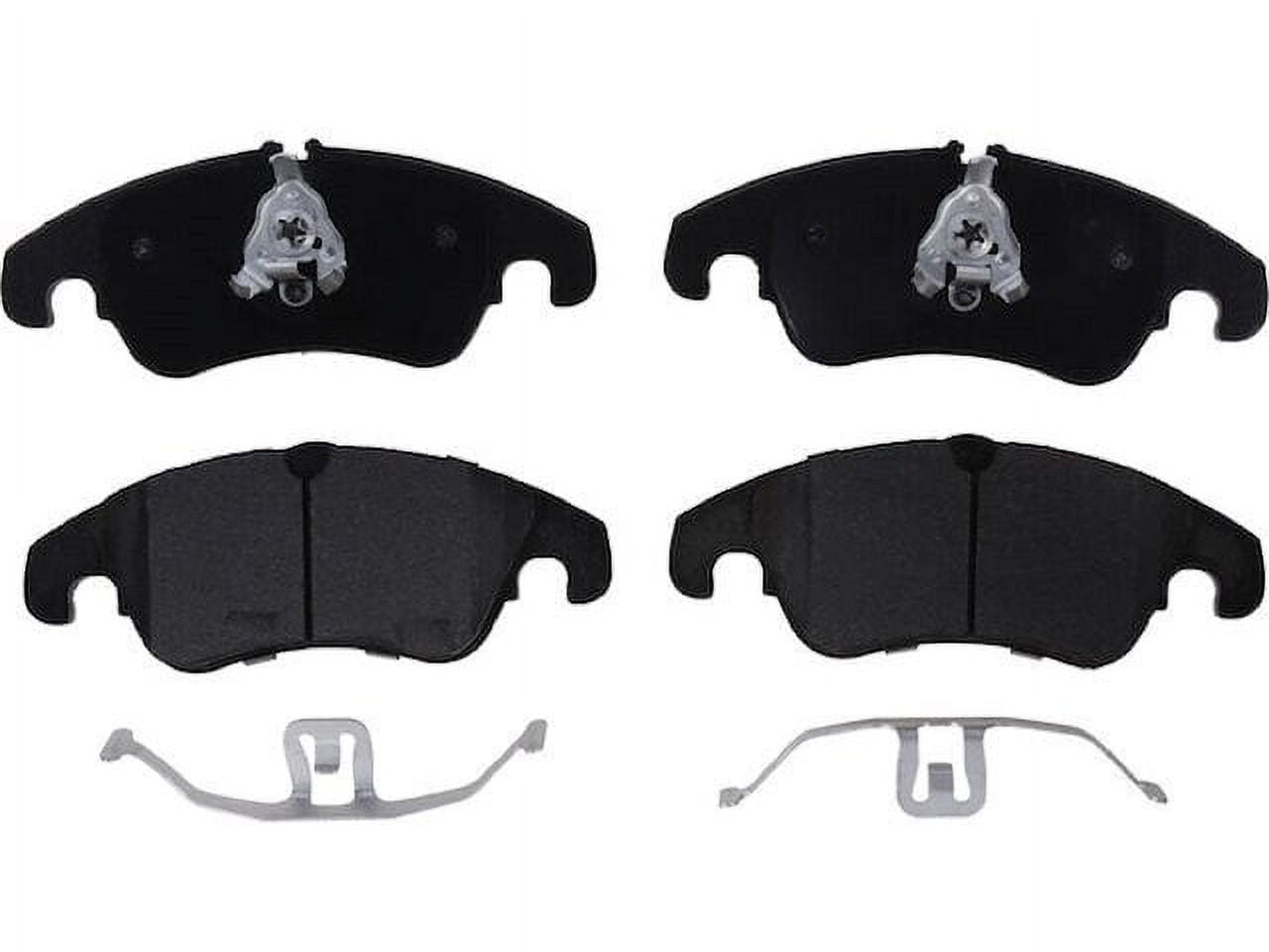 Front Brake Pad Set - Compatible with 2010 - 2016 Audi S4 2011 2012 ...