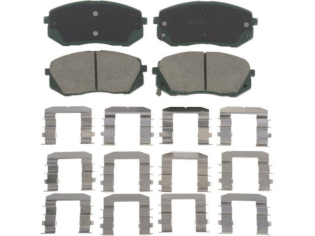 Front Brake Pad Set - Compatible with 2010 - 2017 Hyundai Tucson AWD ...