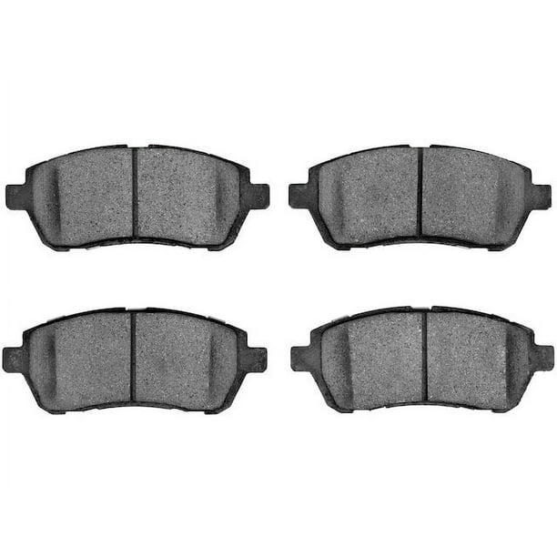 Front Brake Pad Set - Compatible with 2011 - 2019 Ford Fiesta 2012 2013 ...