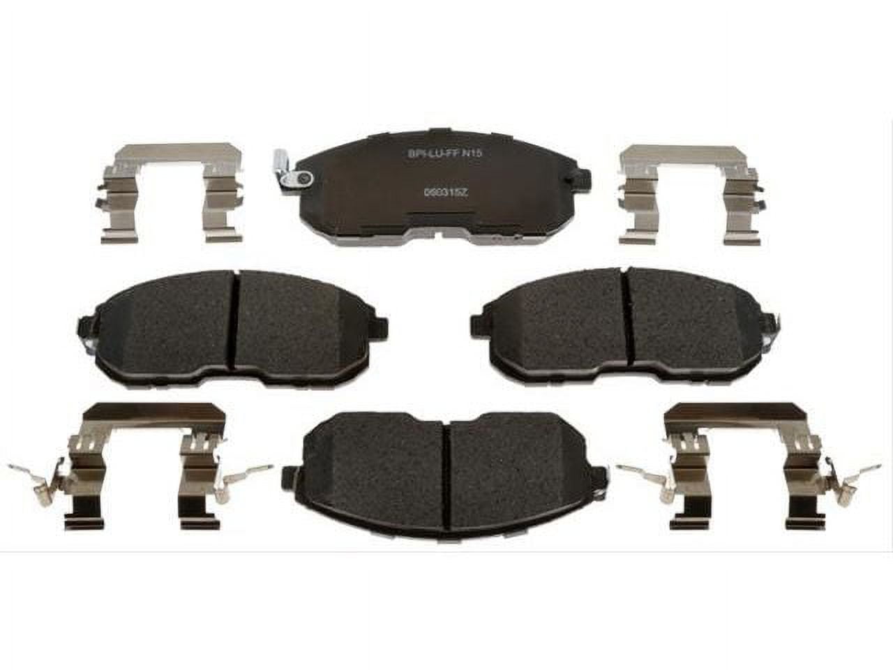 Front Brake Pad Set - Compatible with 2011 - 2019 Nissan Sentra 1.8L 4 ...