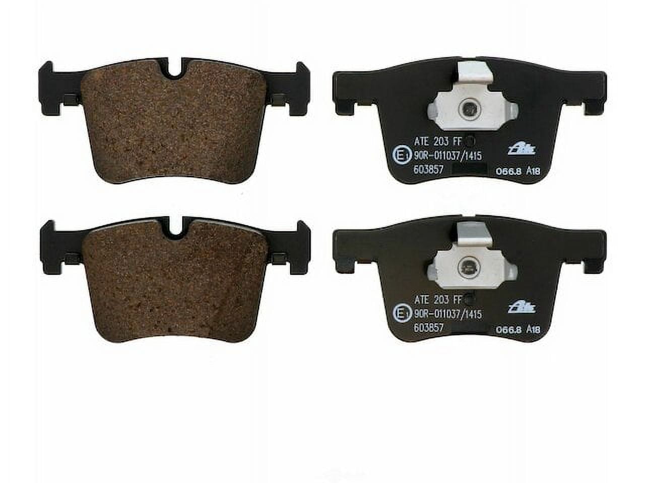 Front Brake Pad Set - Compatible with 2013 - 2016 BMW 328i xDrive 2.0L ...