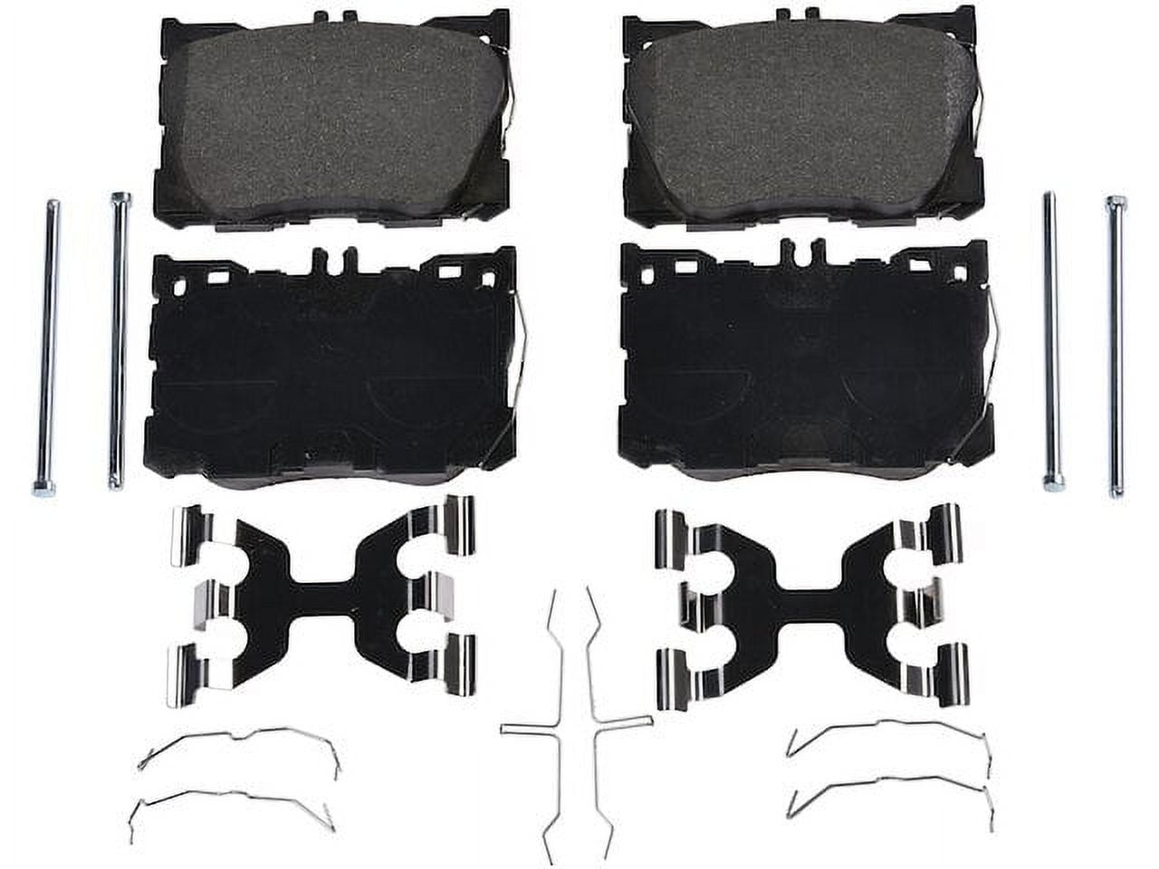 Front Brake Pad Set - Compatible with 2016 - 2023 Mercedes-Benz GLC300 ...