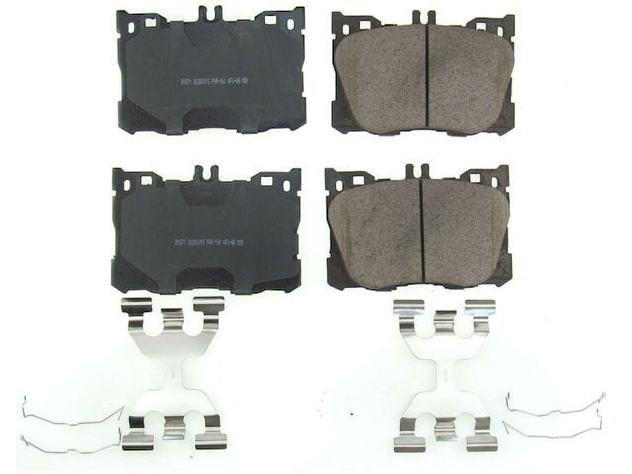 Front Brake Pad Set - Compatible with 2017 - 2022 Mercedes-Benz C43 AMG ...