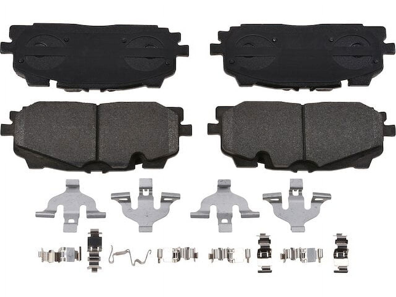 Front Brake Pad Set - Compatible with 2017 - 2023 Audi Q7 2018 2019 ...