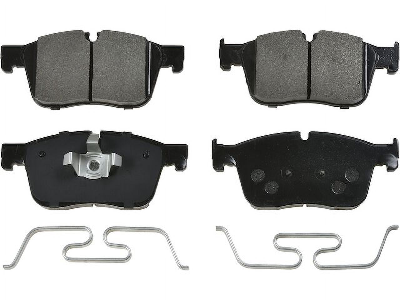 Front Brake Pad Set - Compatible with 2017 - 2023 Jaguar F-Pace 300 ...