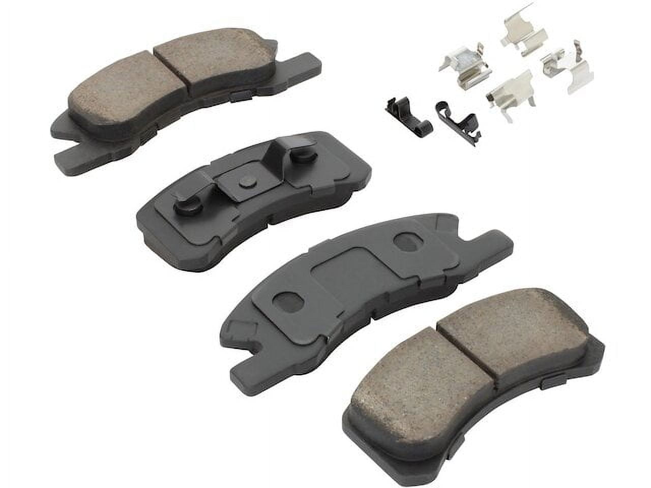 Front Brake Pad Set - Compatible with 2017 - 2023 Mitsubishi Mirage G4 ...