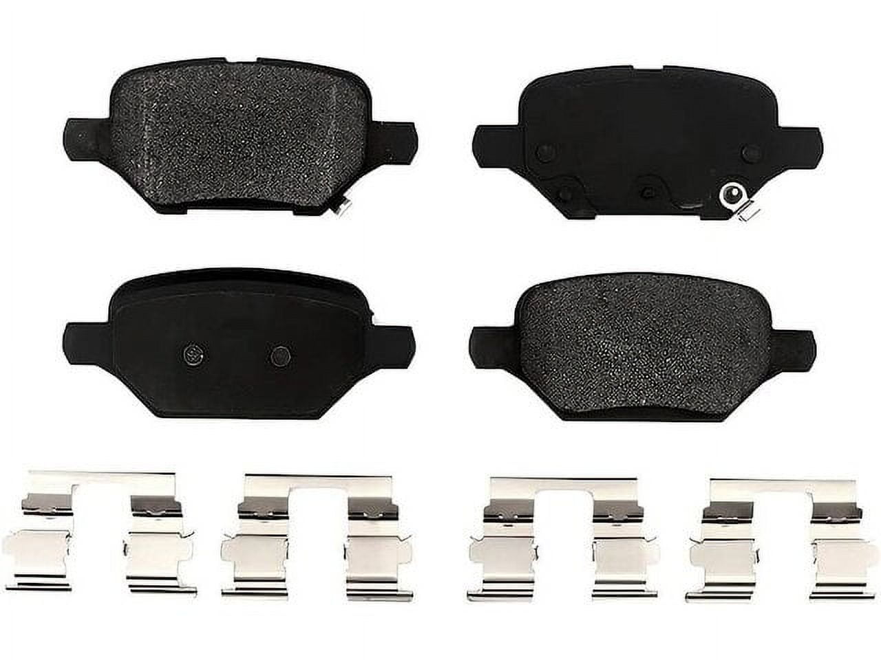 Detroit Axle Front Brake Pad Set, Ceramic, Fits 2018-2021 Chevy Trax LS ...