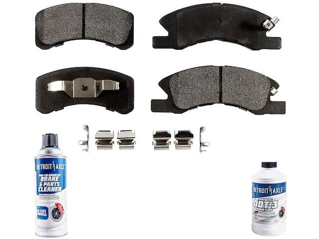 Front Brake Pad Set - Compatible with 2018 - 2022 Mitsubishi Mirage G4 ...
