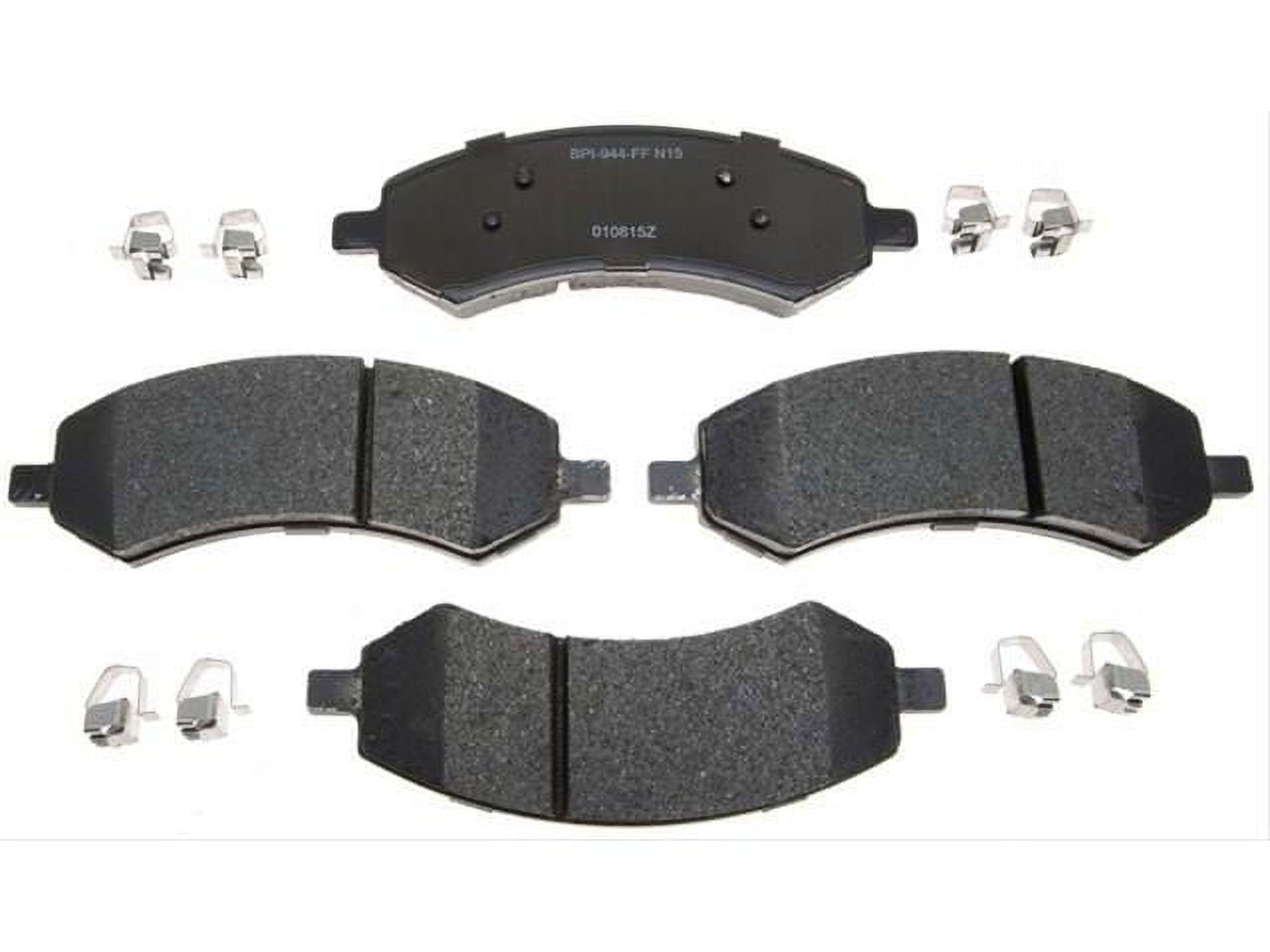 Front Brake Pad Set - Compatible with 2019 - 2023 Ram 1500 Classic 2020 ...