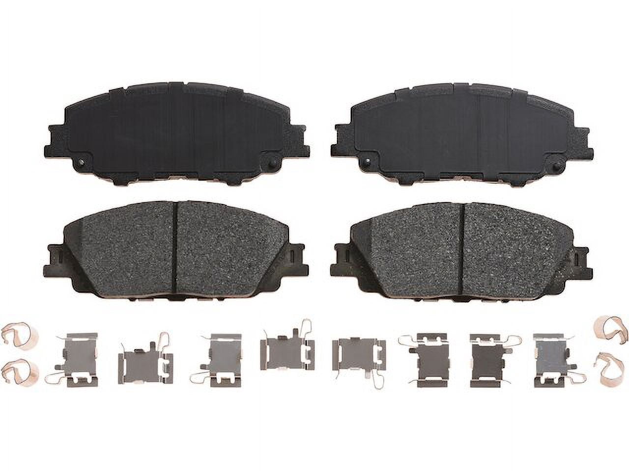 Front Brake Pad Set - Compatible with 2019 - 2023 Toyota Corolla 2020 ...
