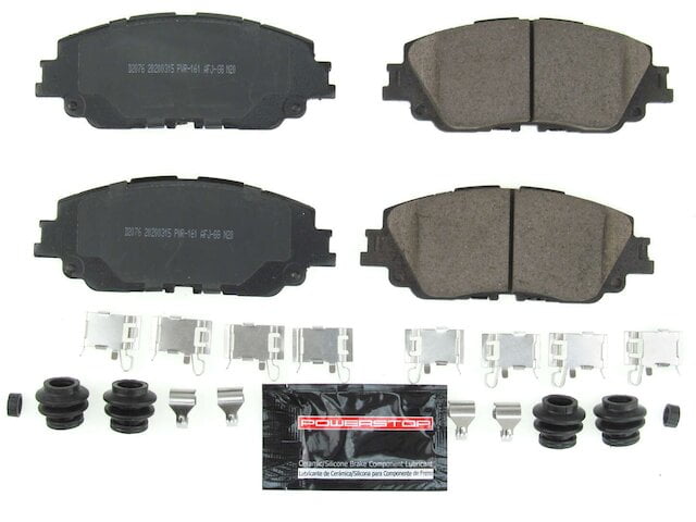 Front Brake Pad Set - Compatible with 2019 - 2024 Toyota RAV4 2020 2021 ...