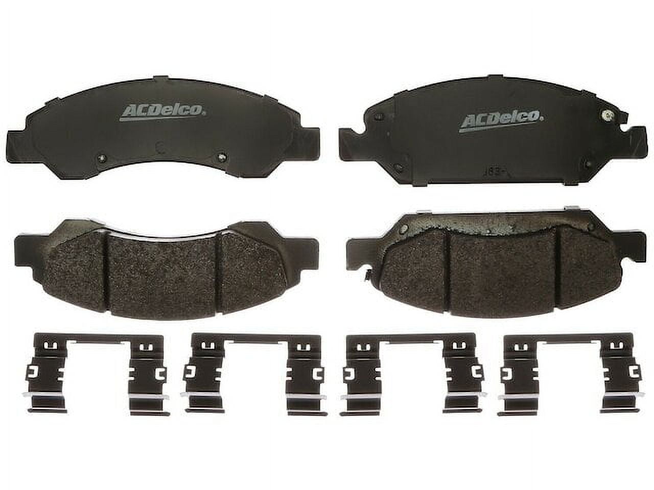 Front Brake Pad Set - Compatible with 2019 Chevy Silverado 1500 LD ...