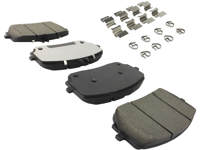 Front Brake Pad Set - Compatible with 2021 - 2023 Mercedes-Benz GLE53 ...