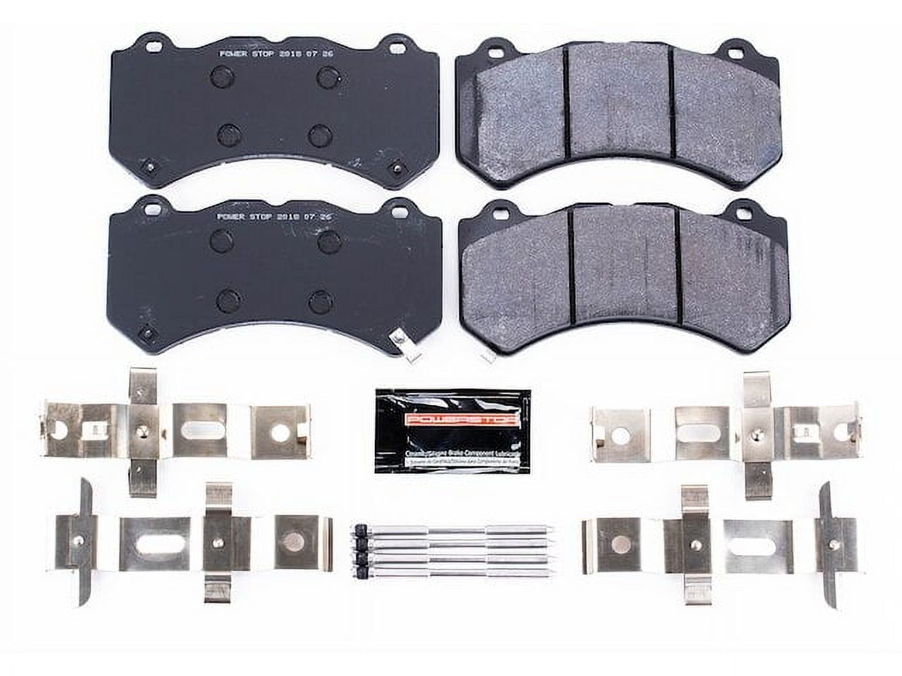 Front Brake Pad Set - Compatible with 2022 - 2024 Rivian R1T 2023 ...