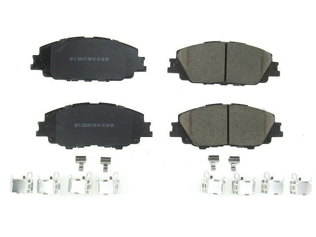 Front Brake Pad Set - Compatible with 2023 - 2024 Toyota Prius ...