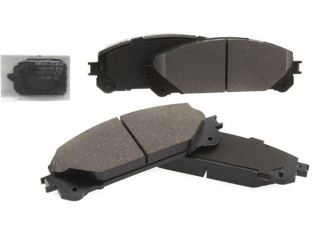 Front Brake Pad Set - Compatible with 2023 - 2024 Toyota bZ4X - Walmart.com