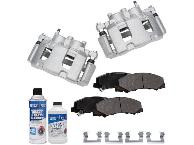 Front Brake Pad and Caliper Kit - Compatible with 2006 - 2013 Chevy ...