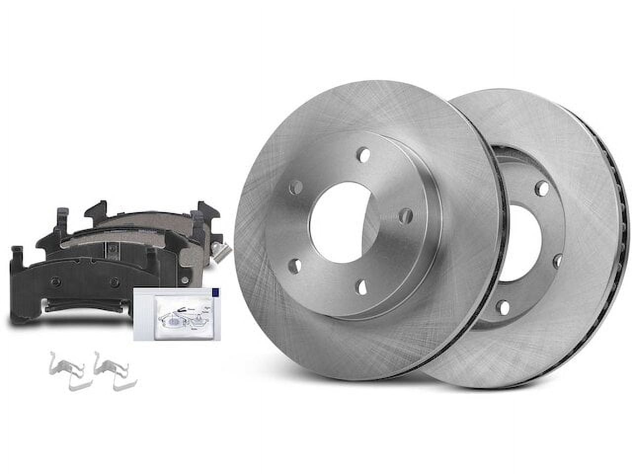 Front Brake Pad and Rotor Kit 6 - Compatible with 1983 - 1994 Chevy S10 ...
