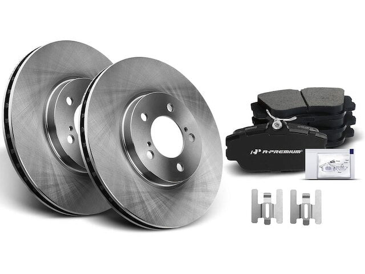 Front Brake Pad and Rotor Kit 6 - Compatible with 1996 - 1999, 2001 ...