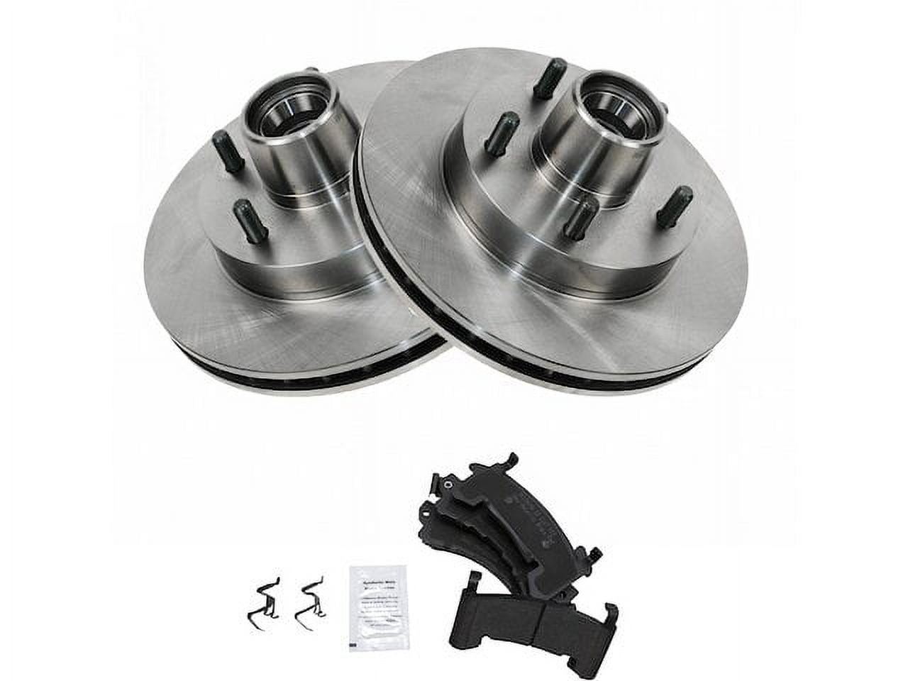 Front Brake Pad and Rotor Kit - Compatible with 1983 - 1990 Chevy S10 ...