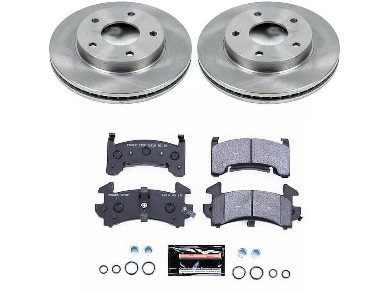 Front Brake Pad and Rotor Kit - Compatible with 1983 - 1997 Chevy S10 ...