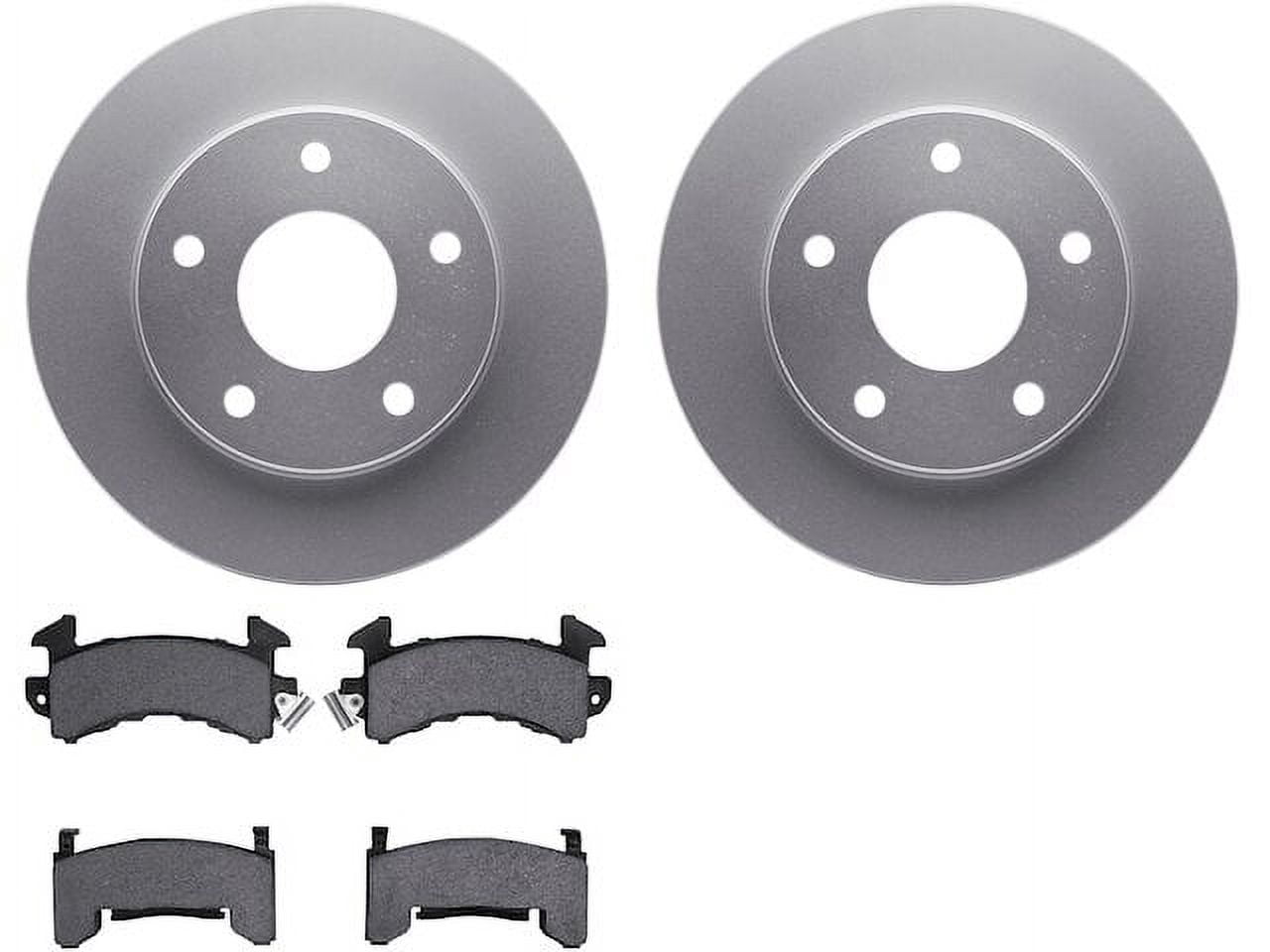 Front Brake Pad and Rotor Kit - Compatible with 1983 - 1998 Chevy S10 ...