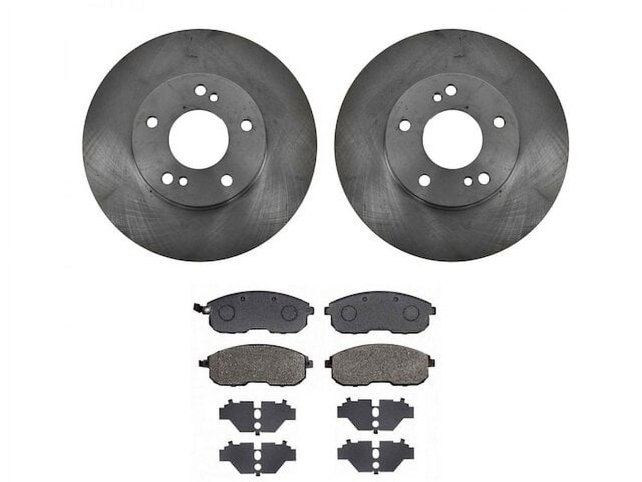 Front Brake Pad and Rotor Kit - Compatible with 1989 - 1999 Nissan ...