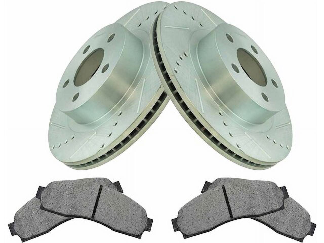 Front Brake Pad and Rotor Kit - Compatible with 2003 - 2011 Ford Ranger ...