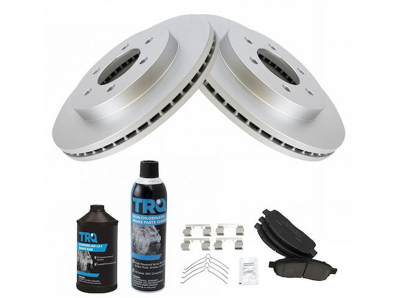 Front Brake Pad and Rotor Kit - Compatible with 2004 - 2008 Ford F-150 ...