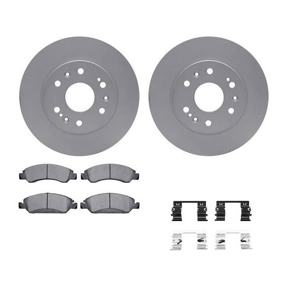 Front Brake Pad and Rotor Kit - Compatible with 2005 - 2018 Chevrolet ...