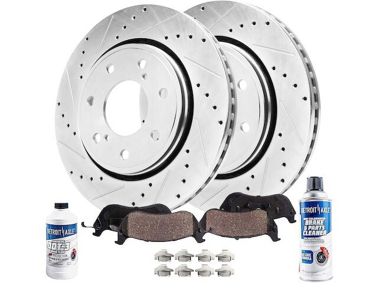 Front Brake Pad and Rotor Kit - Compatible with 2010 - 2017 Ford F-150 ...