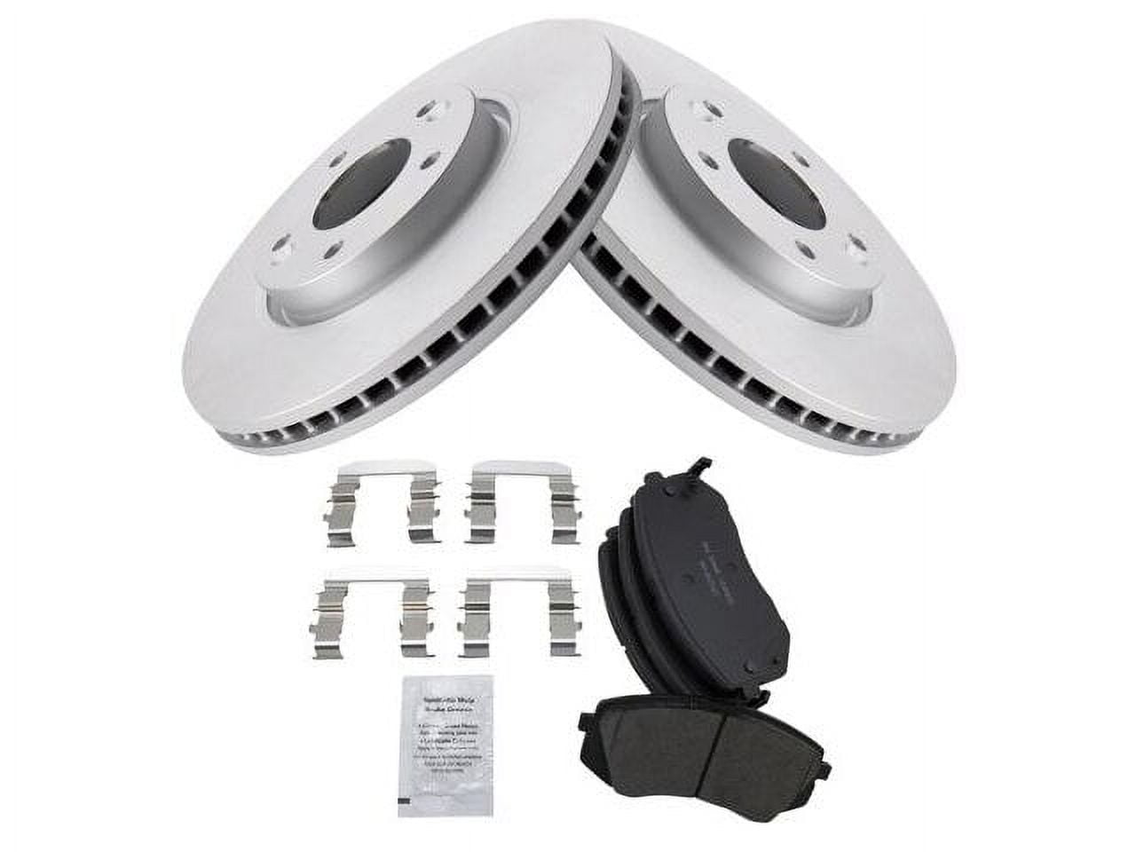 Front Brake Pad and Rotor Kit - Compatible with 2011 - 2016 Kia ...