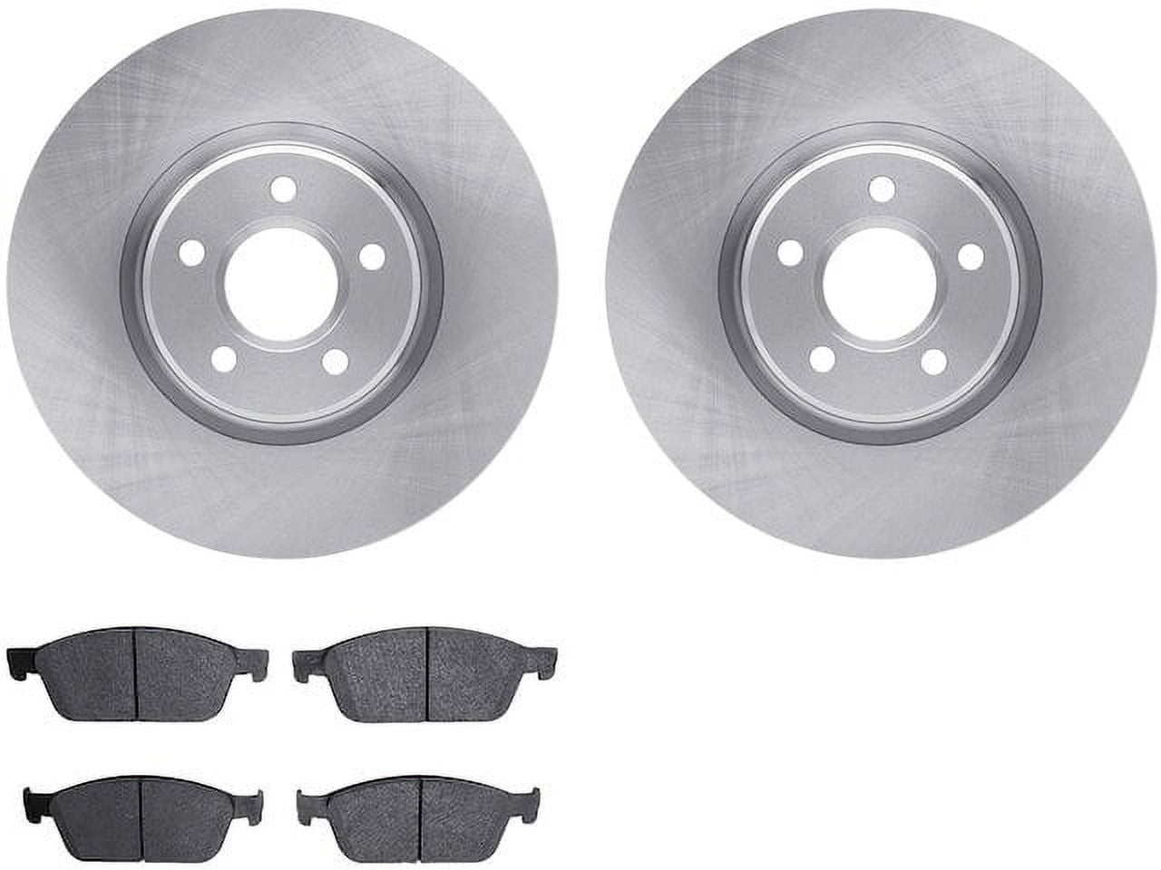 Front Brake Pad and Rotor Kit - Compatible with 2013 - 2019 Ford Escape ...