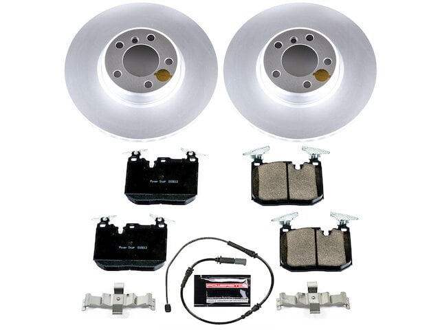 Front Brake Pad and Rotor Kit - Compatible with 2017 - 2020 BMW 430i ...