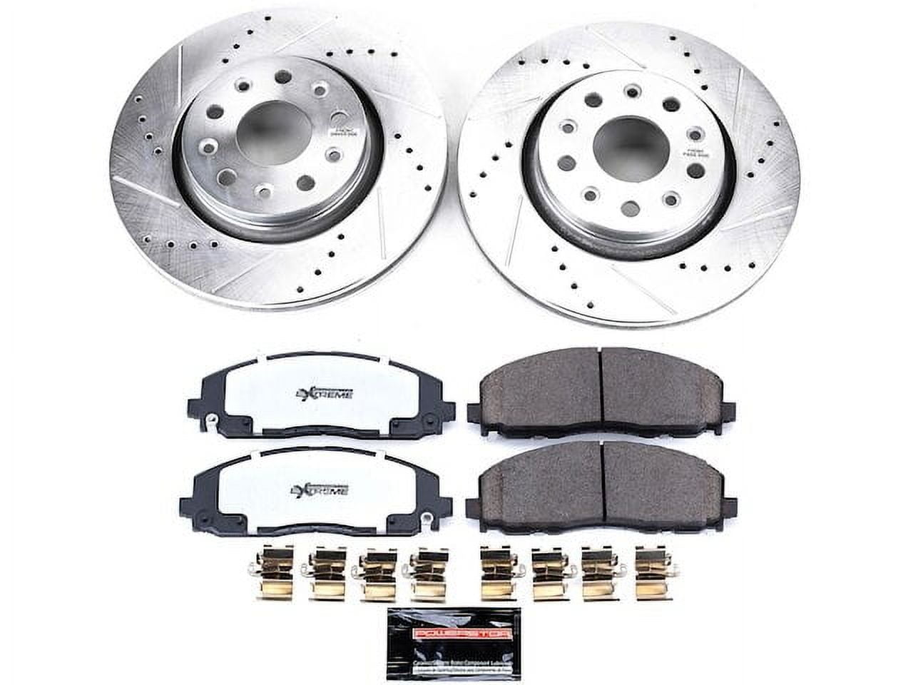 Front Brake Pad And Rotor Kit Compatible With 2018 2022 Jeep