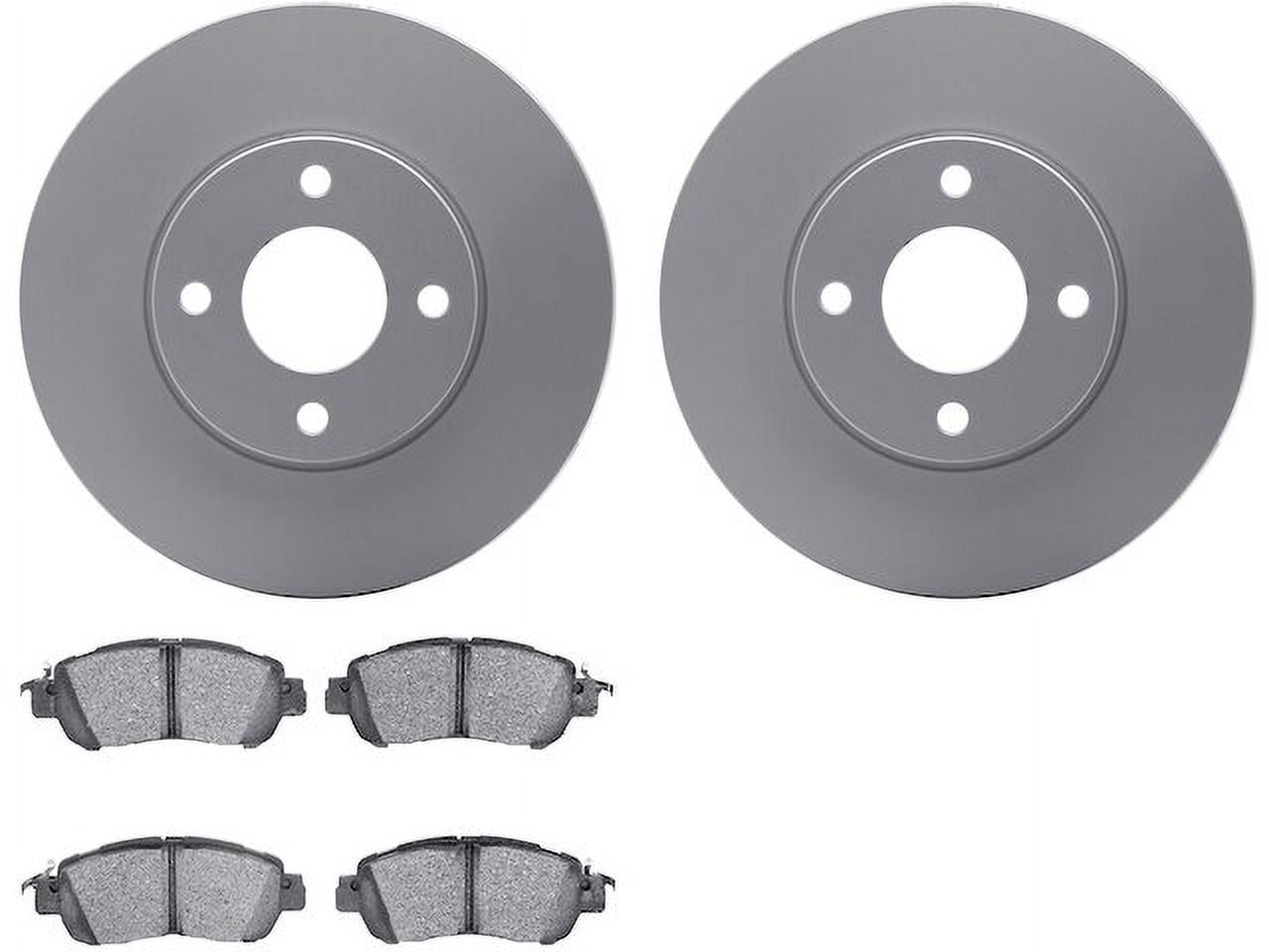 Front Brake Pad and Rotor Kit - Compatible with 2018 - 2022 Nissan ...