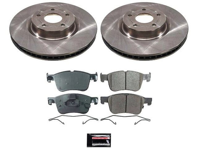 Front Brake Pad and Rotor Kit - Compatible with 2020 - 2024 Ford Escape ...