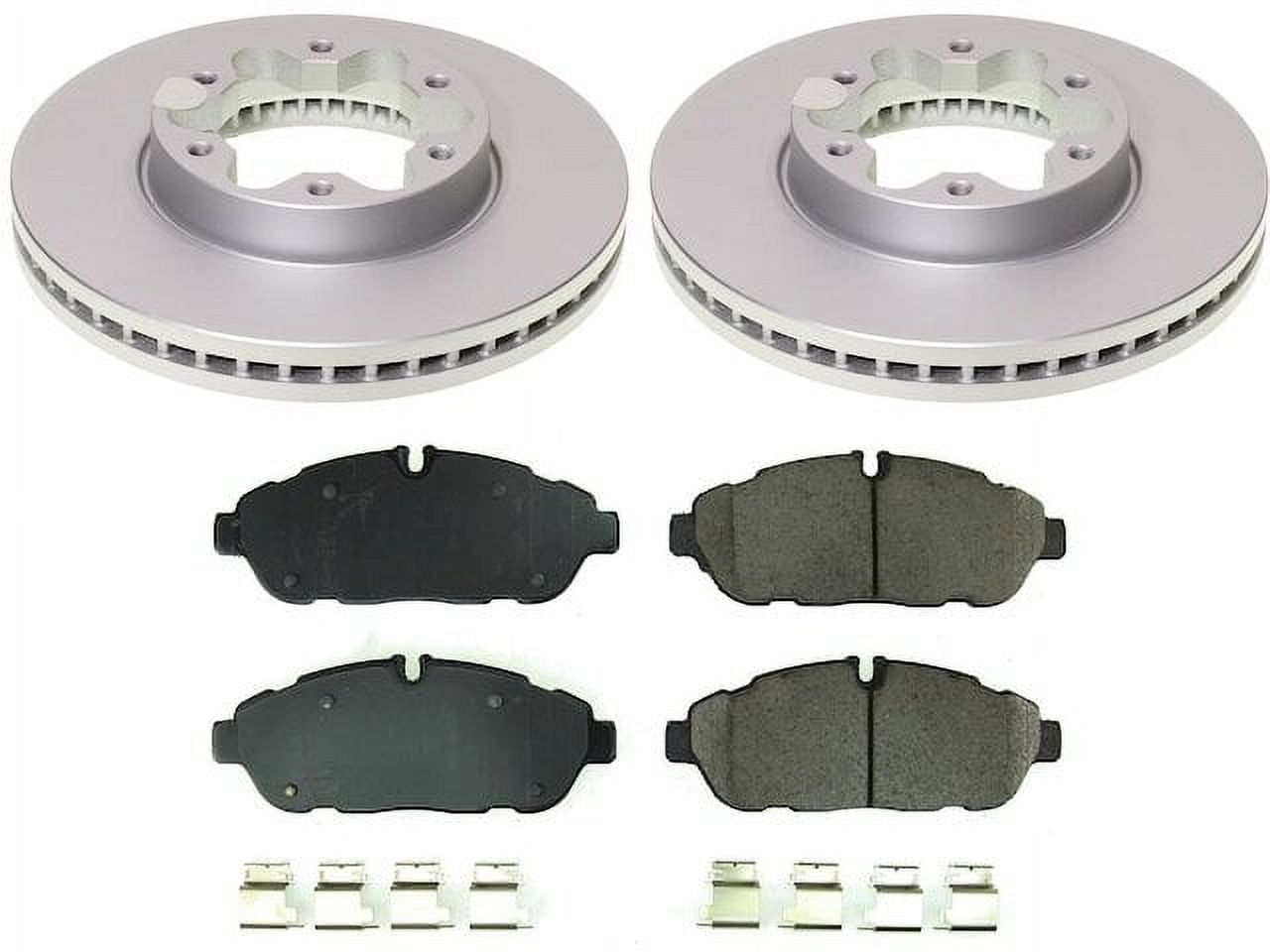 Front Brake Pad and Rotor Kit - Compatible with 2020 - 2024 Ford ...
