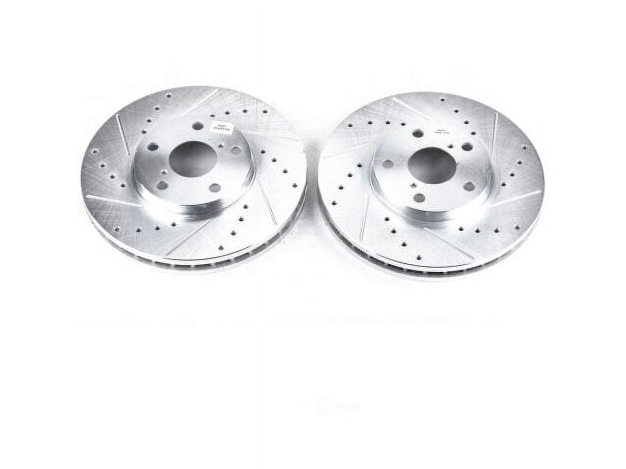 Front Brake Rotor - Compatible with 1993 - 1994 LS400 - Walmart ...