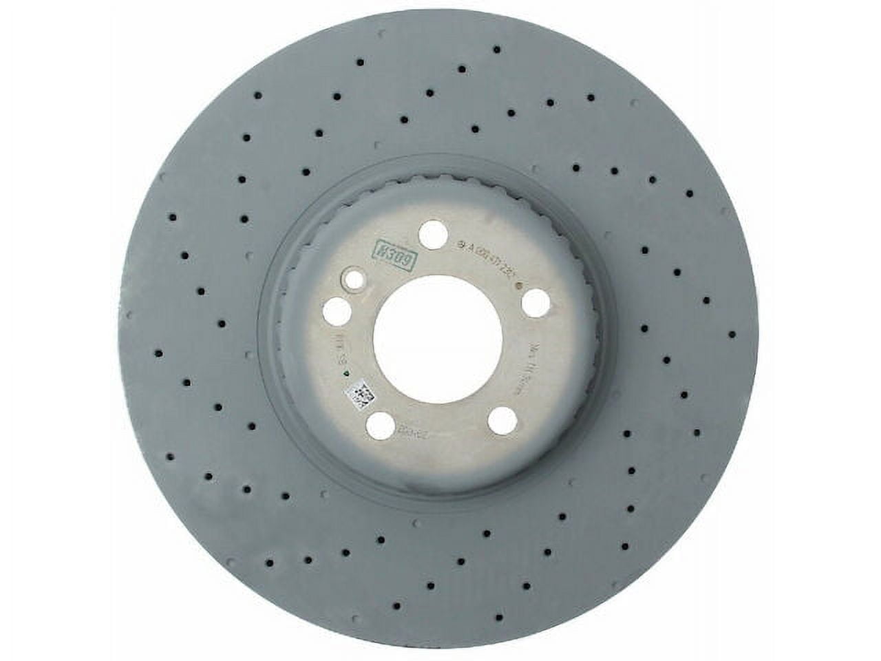 Front Brake Rotor - Compatible with 2017 - 2022 Mercedes-Benz GLC43 AMG ...